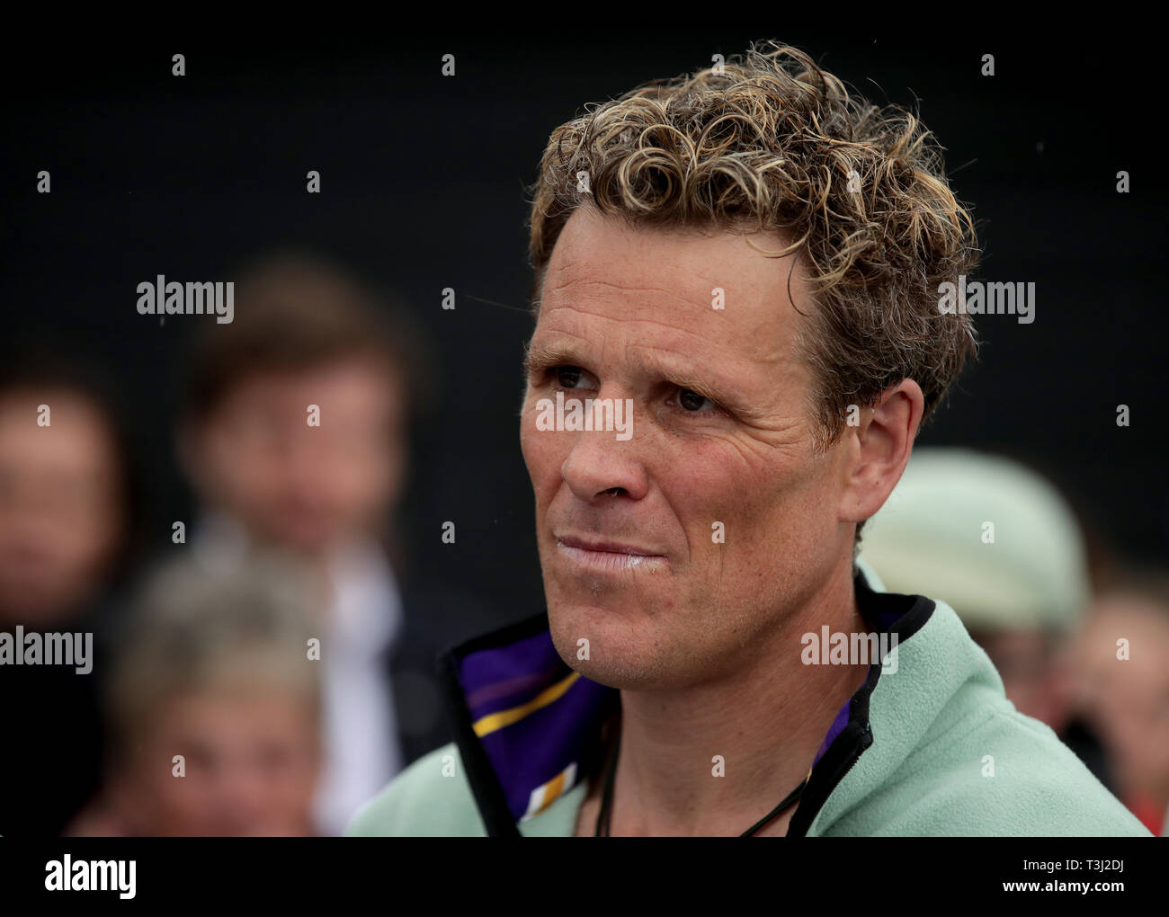 Cambridge's James Cracknell after the Men's Boat Race on the River ...