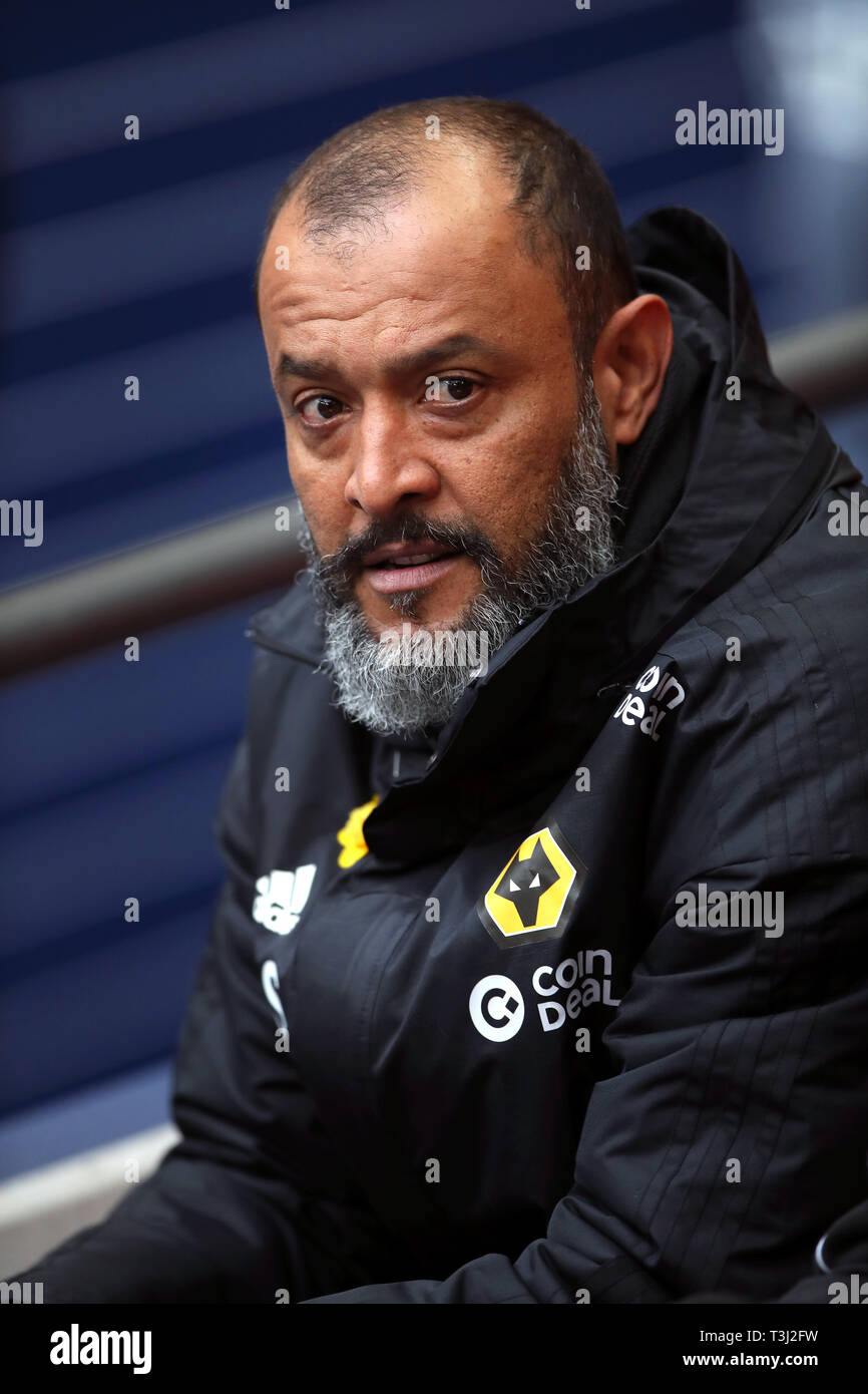 Wolverhampton Wanderers manager Nuno Espirito Santo during the FA Cup ...