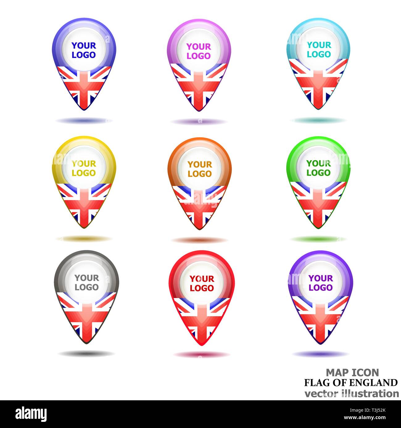 Gps map london Stock Vector Images - Alamy