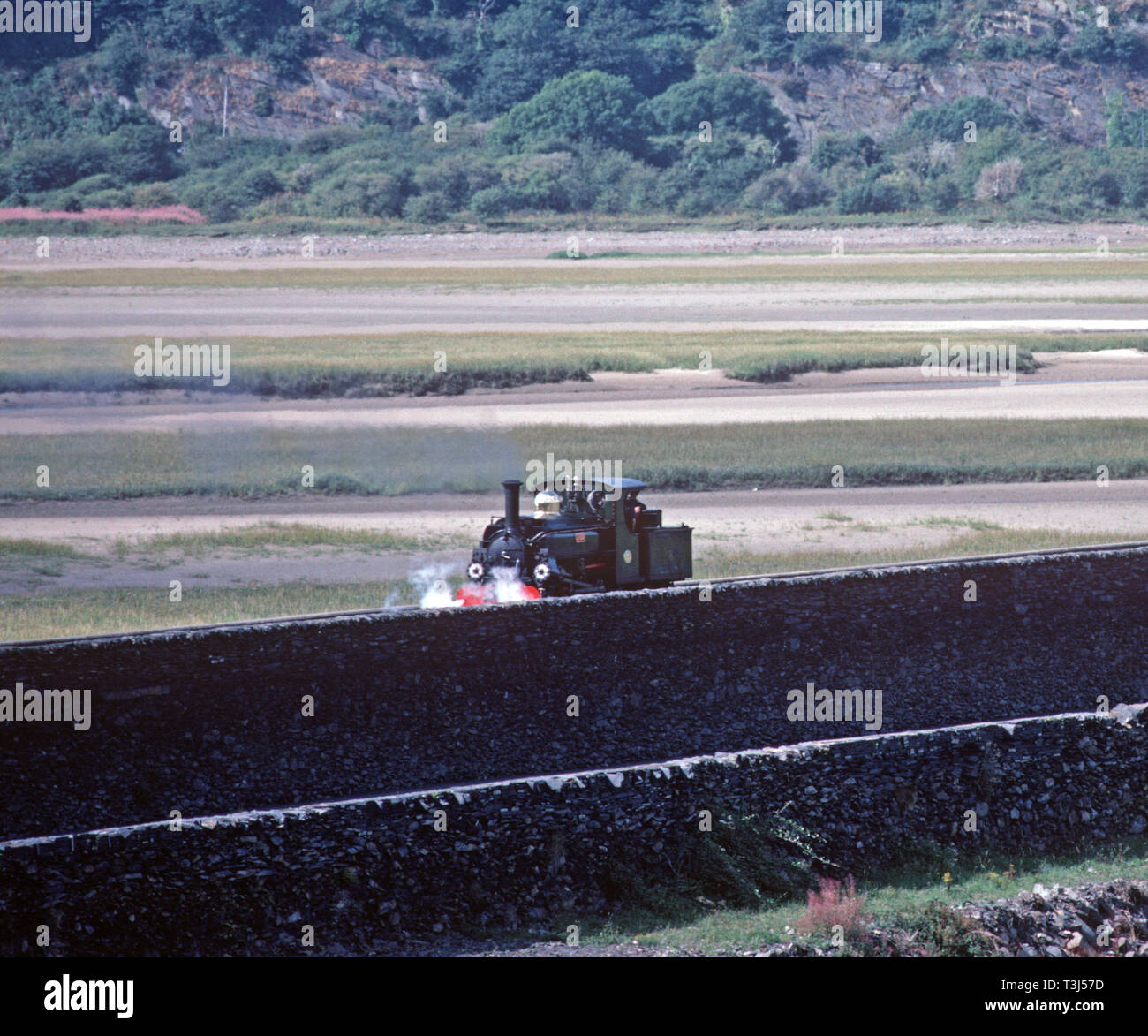 Linda Steam Locomotive On Ffestiniog High Resolution Stock Photography ...