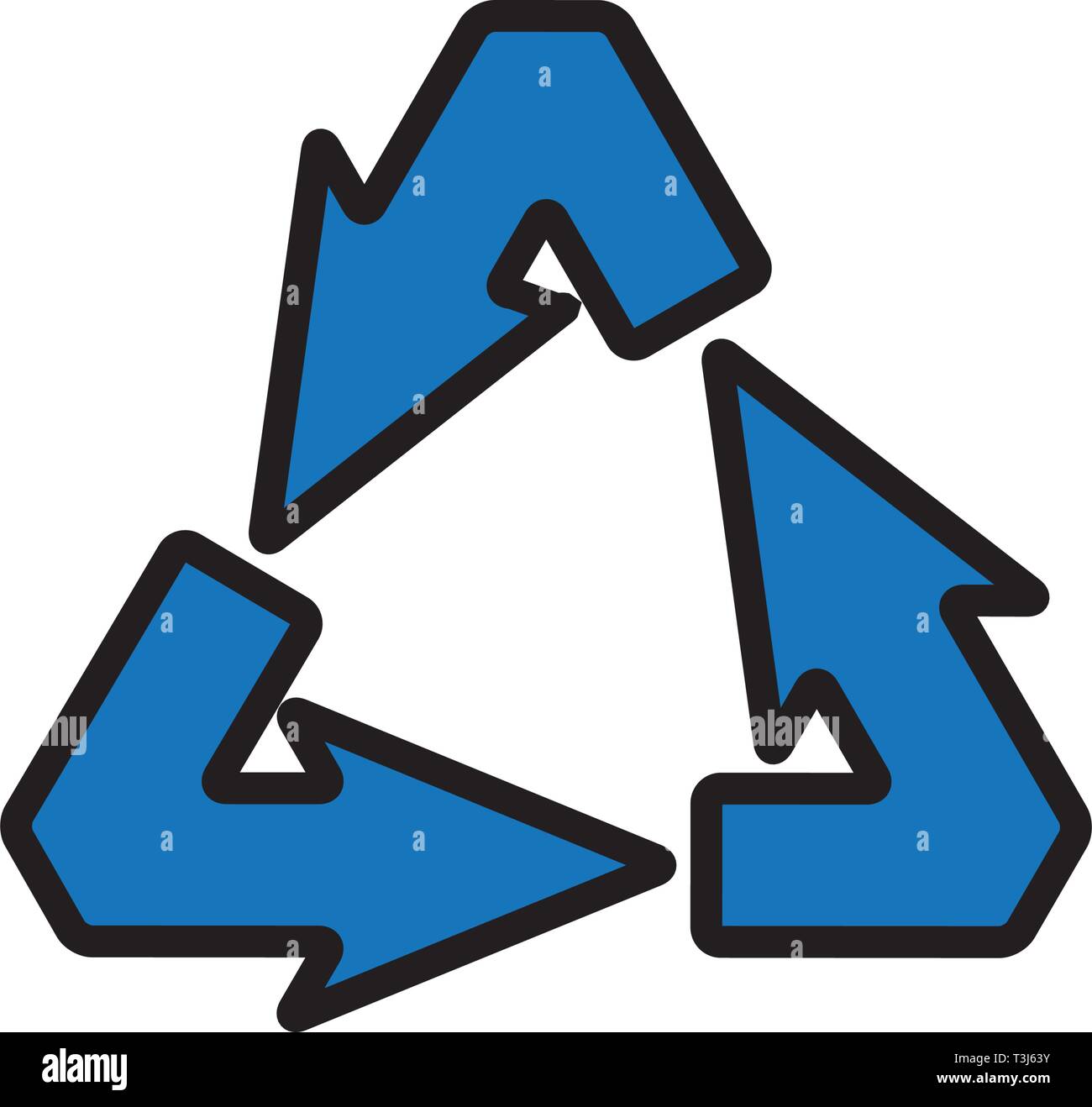 Recycle vector vectors hi-res stock photography and images - Alamy