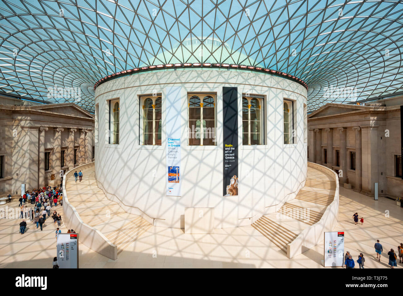 London, UK - May 20 2018: The British Museum is a public institution ...