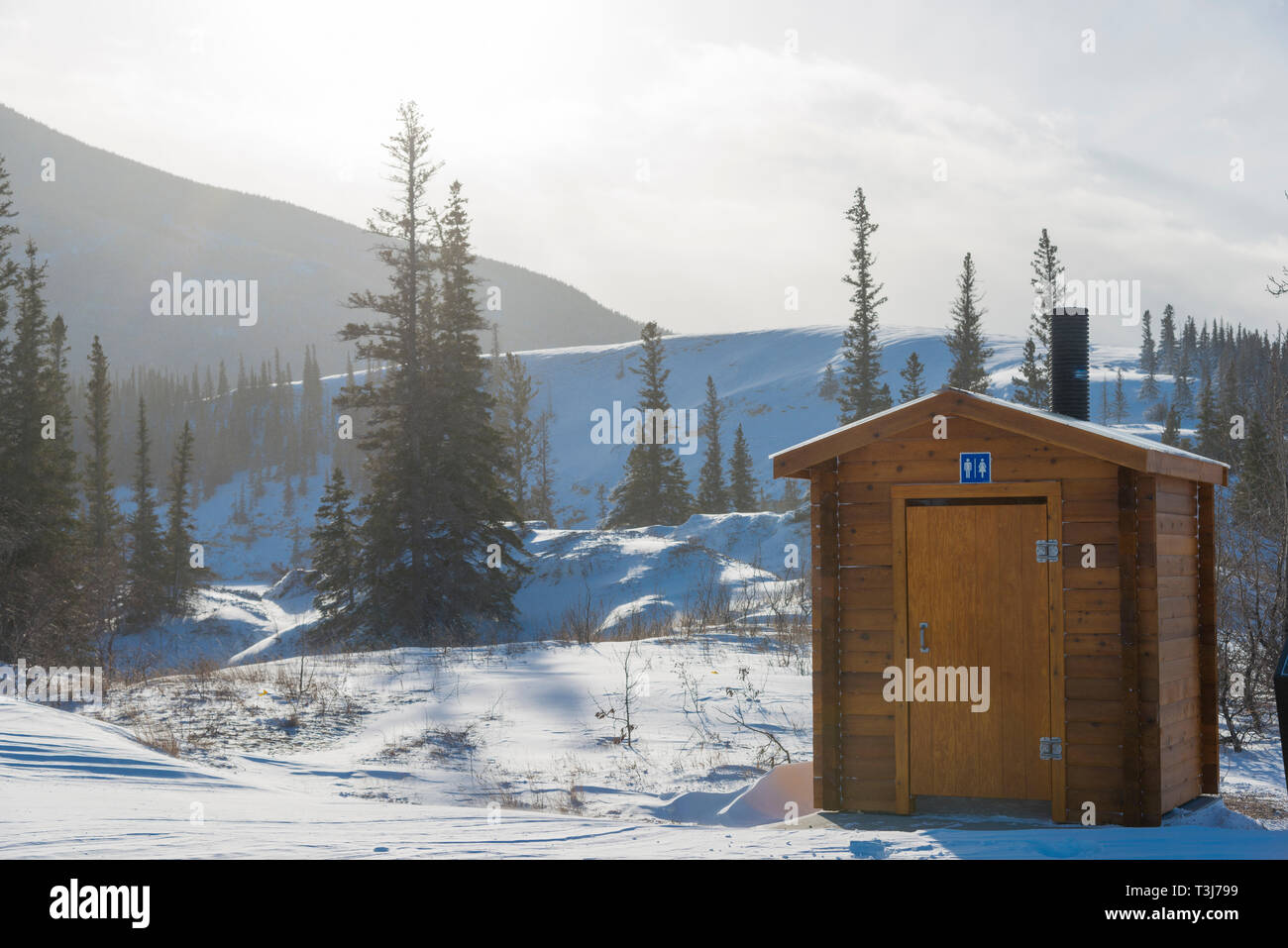 Winter in Western Alberta Canada Stock Photo - Alamy