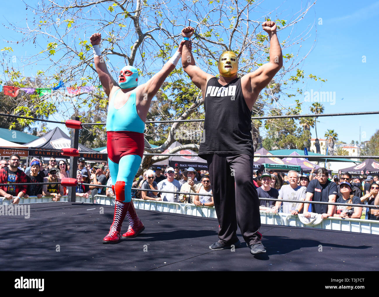 April 7, 2019 - Dana Point, California, USA - LUCHA LIBRE Wrestling ...