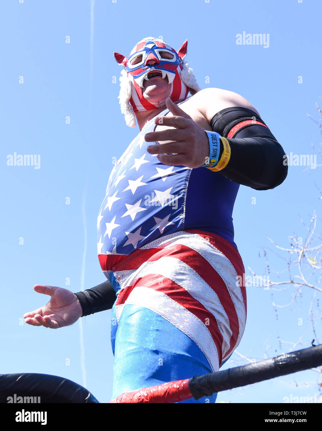 April 7, 2019 - Dana Point, California, USA - LUCHA LIBRE Wrestling ...