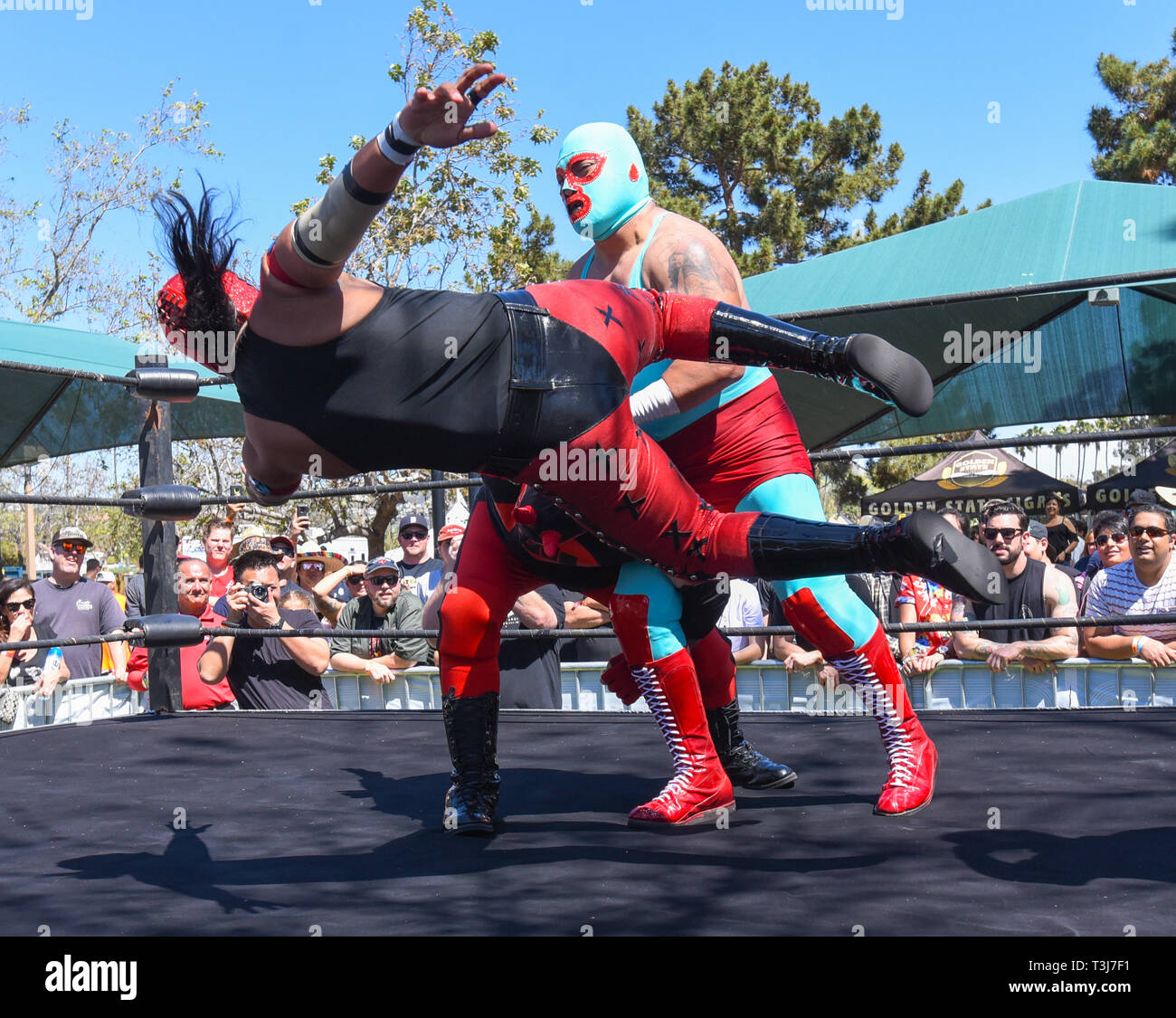 April 7, 2019 - Dana Point, California, USA - LUCHA LIBRE Wrestling ...