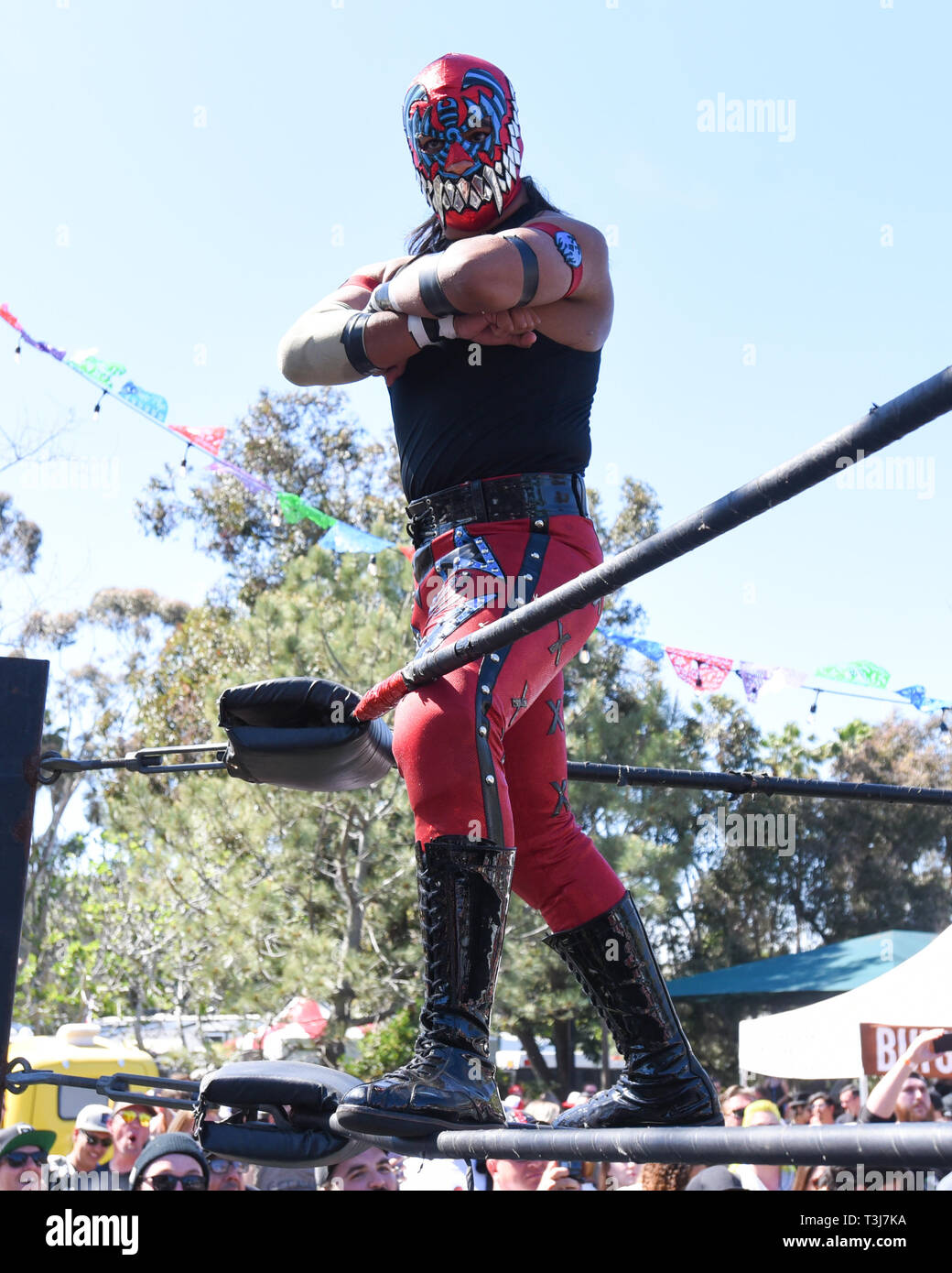 April 7, 2019 - Dana Point, California, USA - LUCHA LIBRE Wrestling ...