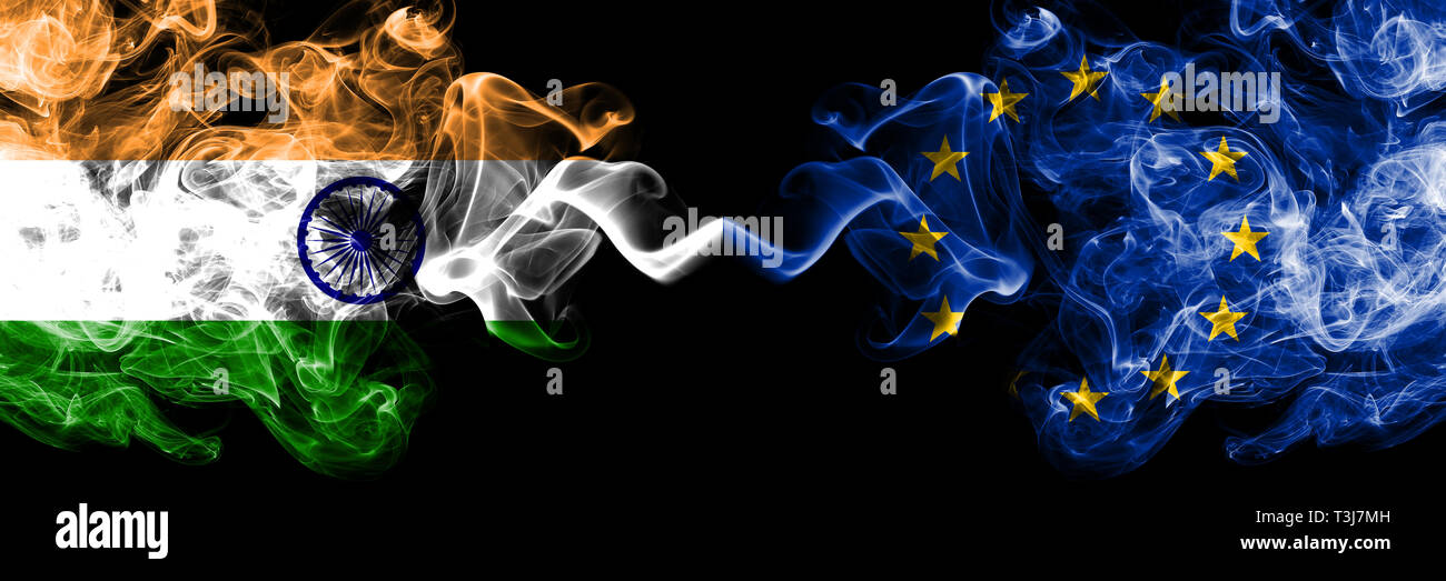 India vs european union hi-res stock photography and images - Alamy