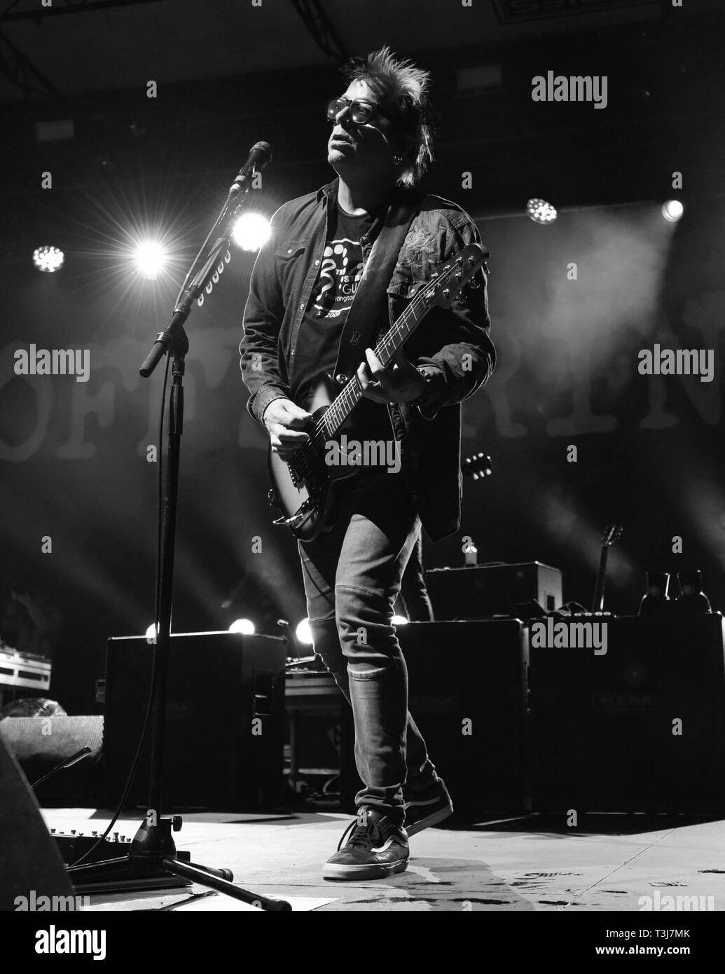 April 7, 2019 - Dana Point, California, USA - Lead guitist NOODLES ...