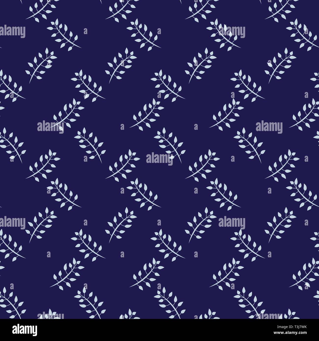 Blue wall background plant Stock Vector Images - Alamy