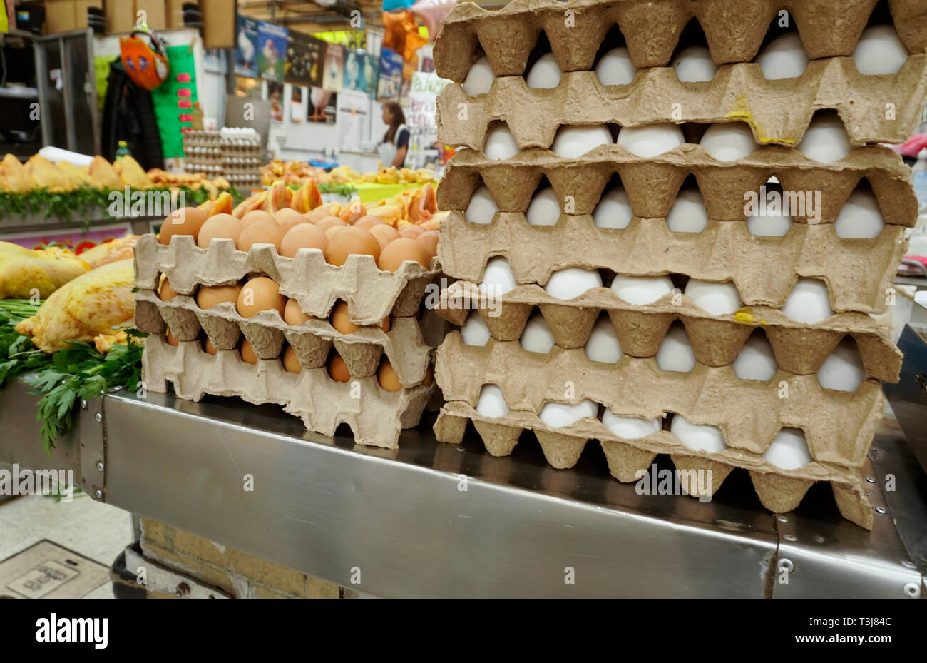 Mercado Roma, Mexico City, Mexico Stock Photo - Alamy