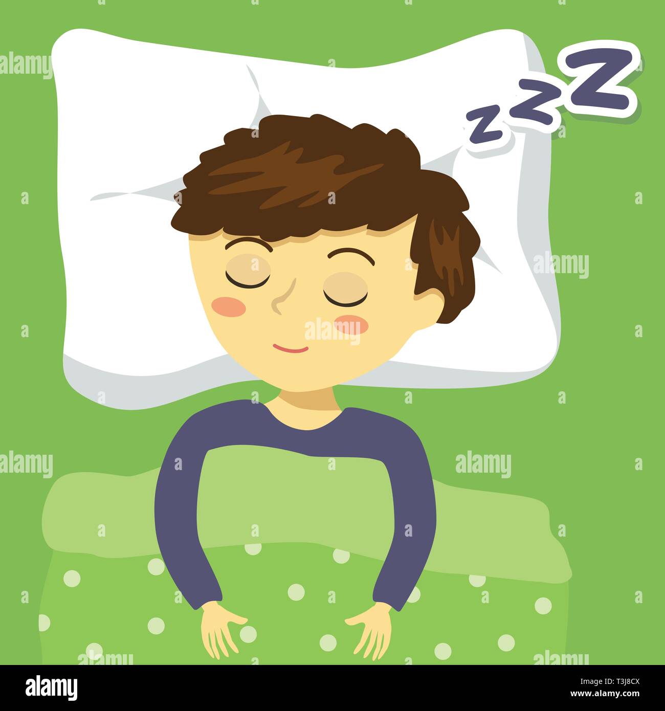 Little snoring Stock Vector Images - Alamy