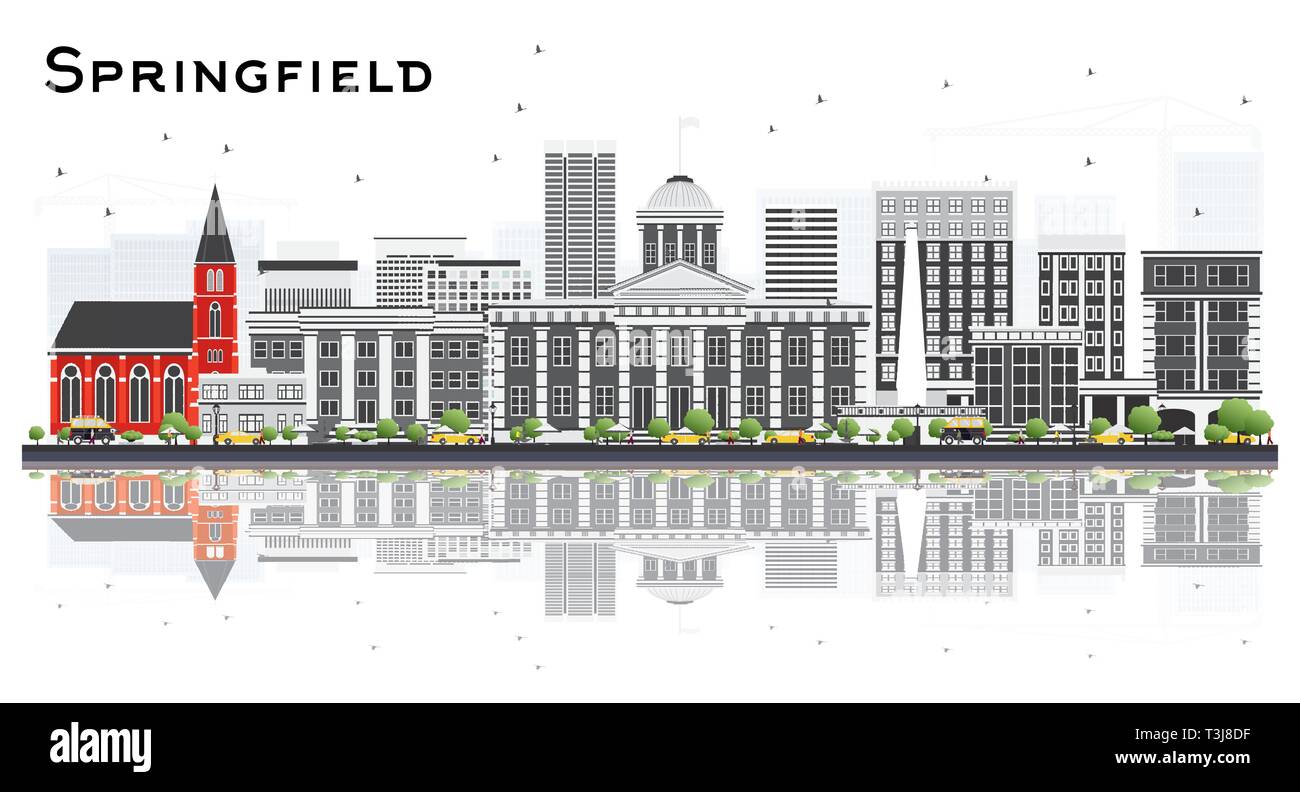 Springfield illinois skyline hi-res stock photography and images - Alamy
