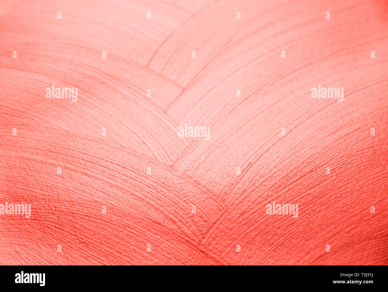 Abstract painted coral textured background made with brush. Place for ...