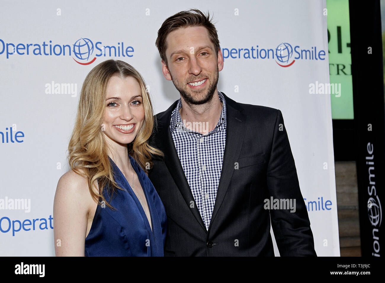 New York, USA. 14 May, 2015. Actor, Joel David Moore, (R) and, Kaitlyn ...