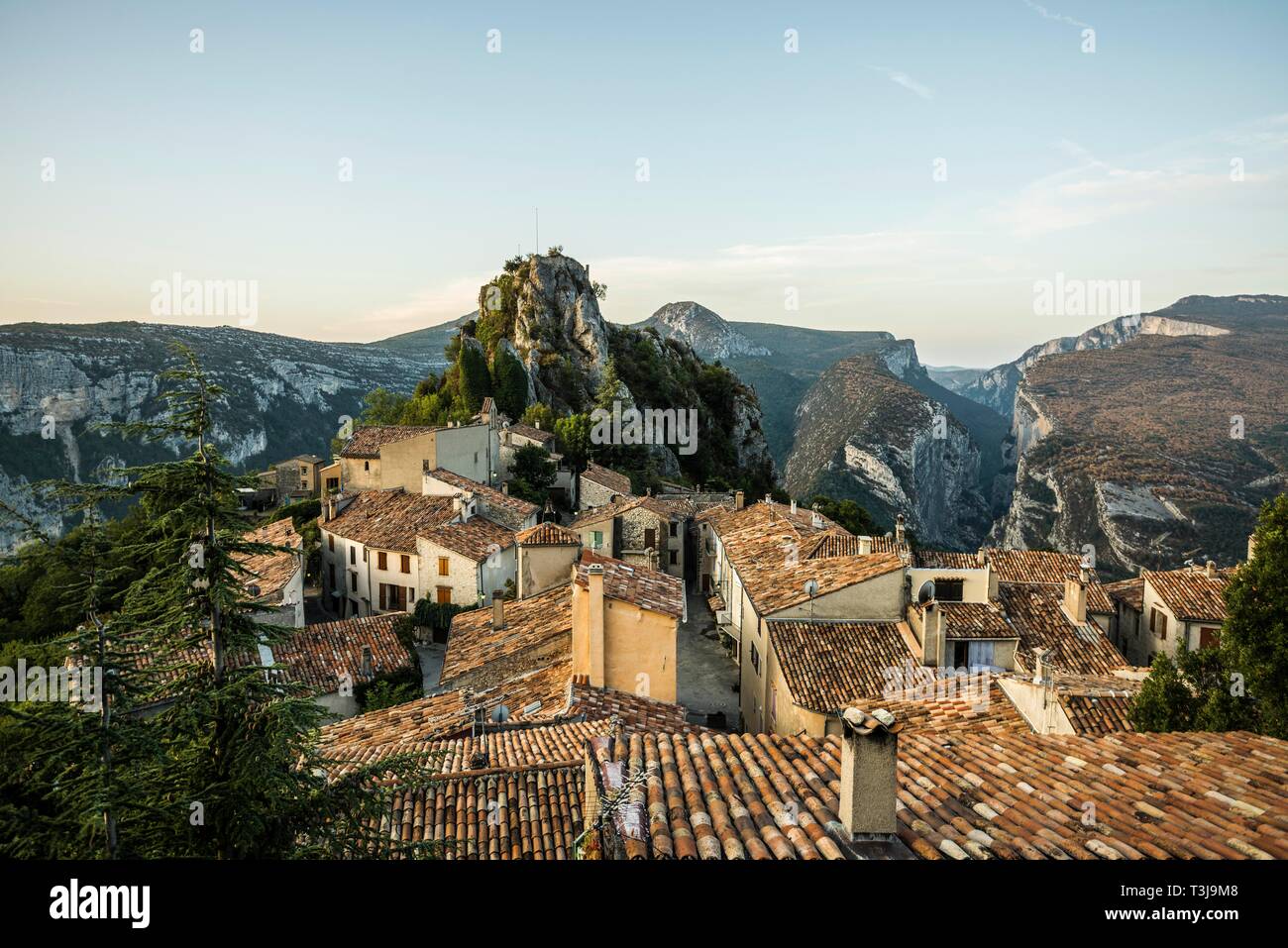 Rougon Mountain Village High Resolution Stock Photography and Images ...