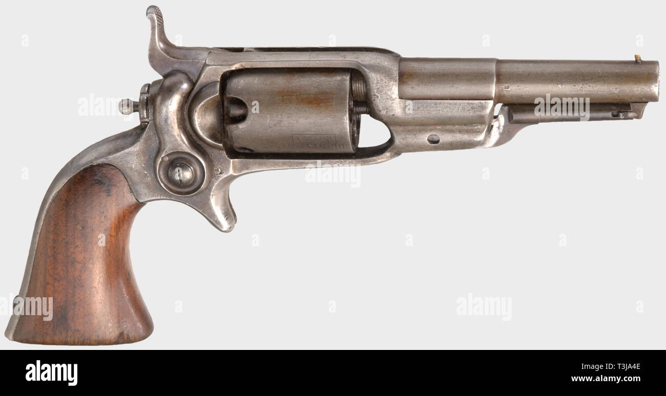 Small arms, revolver, Colt Model 1855 Sidehammer Pocket Revolver ...