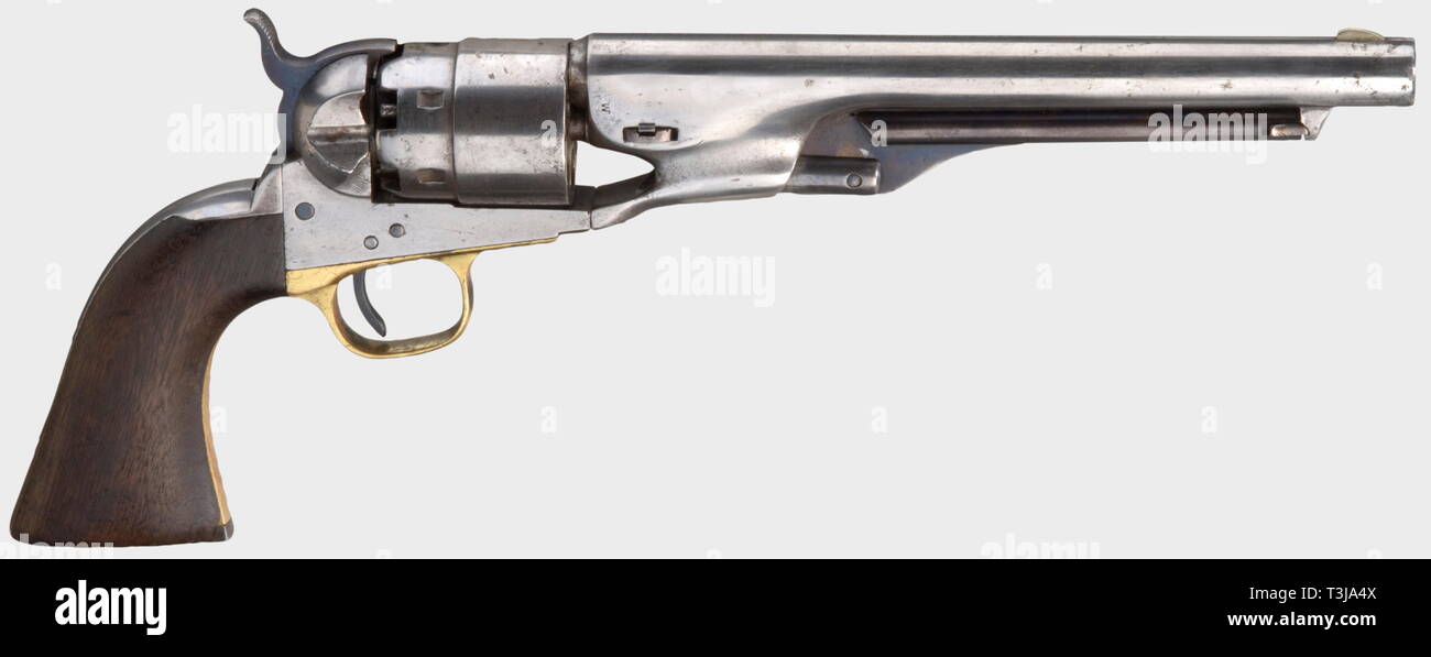 Small arms, revolver, Colt Army Model 1860, caliber .44, Additional ...