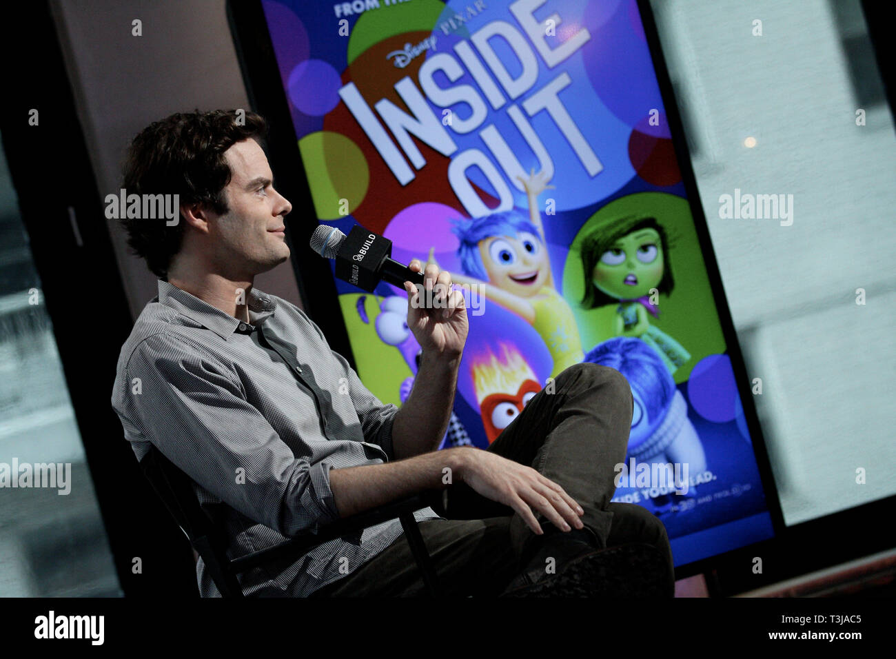 New York, USA. 15 Jun, 2015. Bill Hader at AOL BUILD Speaker Series ...