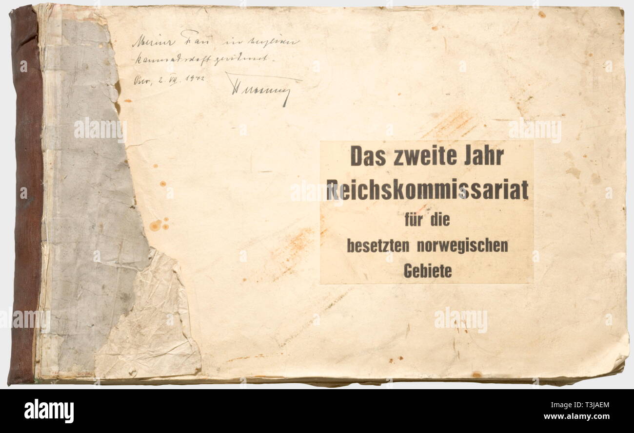 Gauleiter Josef Terboven (1898 -1945), a picture book, "Das zweite Jahr ...