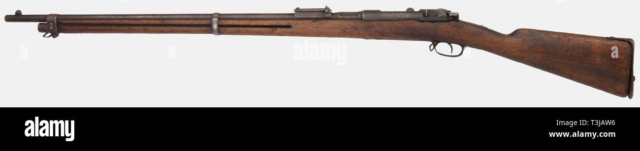 A Turkish Mauser rifle M 1887, calibre 9,5 mm Turkish Mauser, serial ...