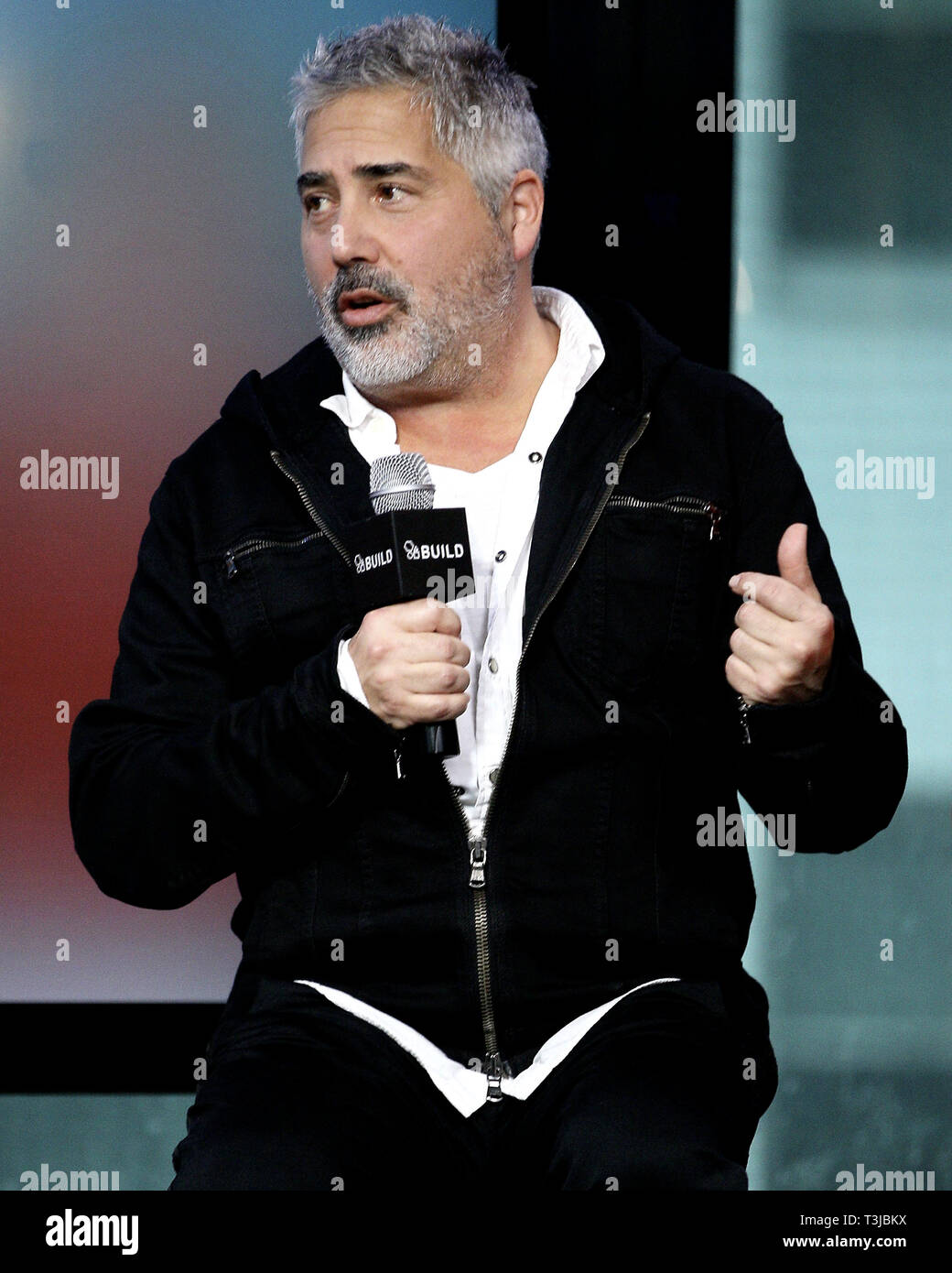 New York, USA. 03 Oct, 2016. Steve Carr at BUILD Series discussing the ...