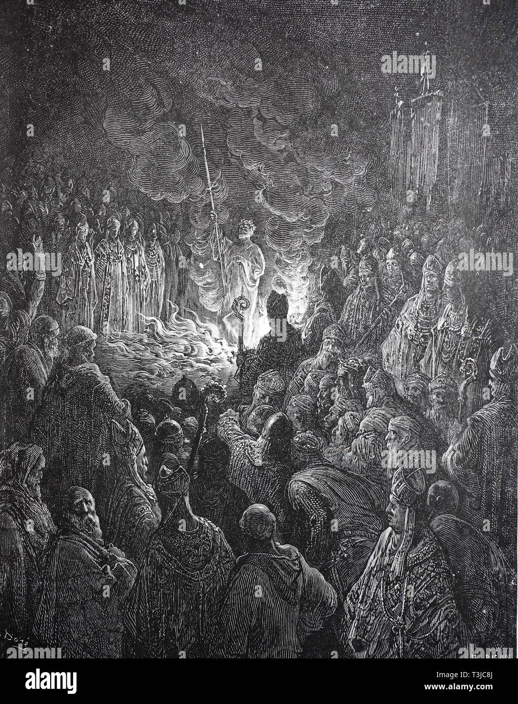 Barthelemi Undergoing the Ordeal of Fire, Peter Bartholomew (died 20 ...