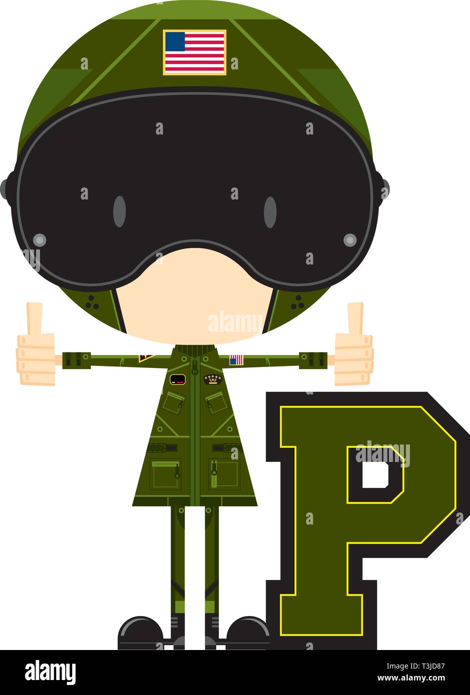 English air force pilot Stock Vector Images - Alamy