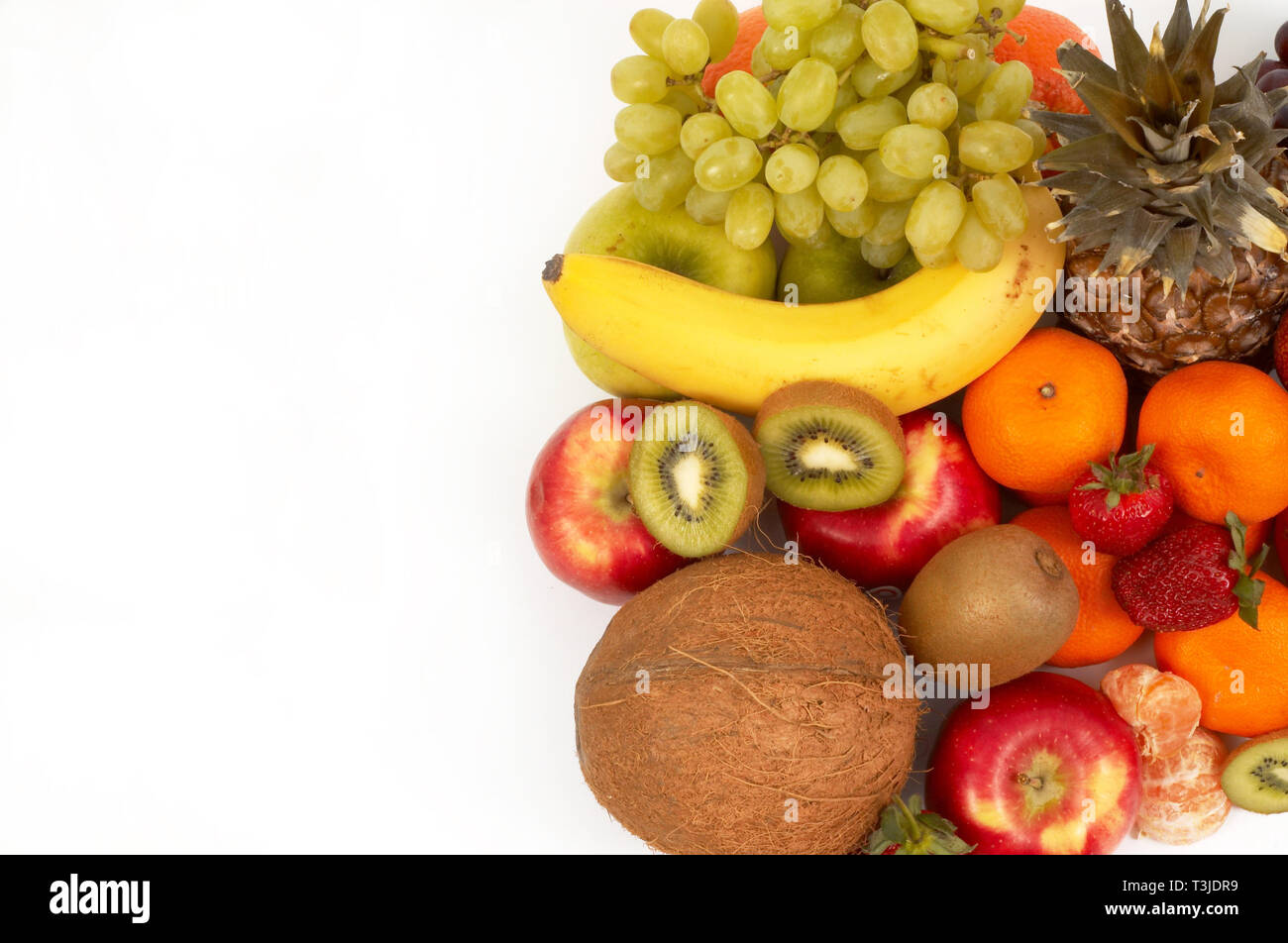 colorful fresh fruits Stock Photo - Alamy