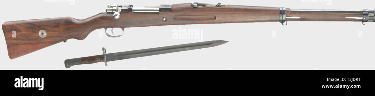 SERVICE WEAPONS, BRAZIL, rifle model 1935, Mauser Oberndorf, calibre 7 ...