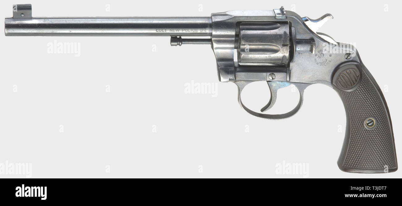 Small arms, revolver, Colt New Police, caliber .36, Additional-Rights ...