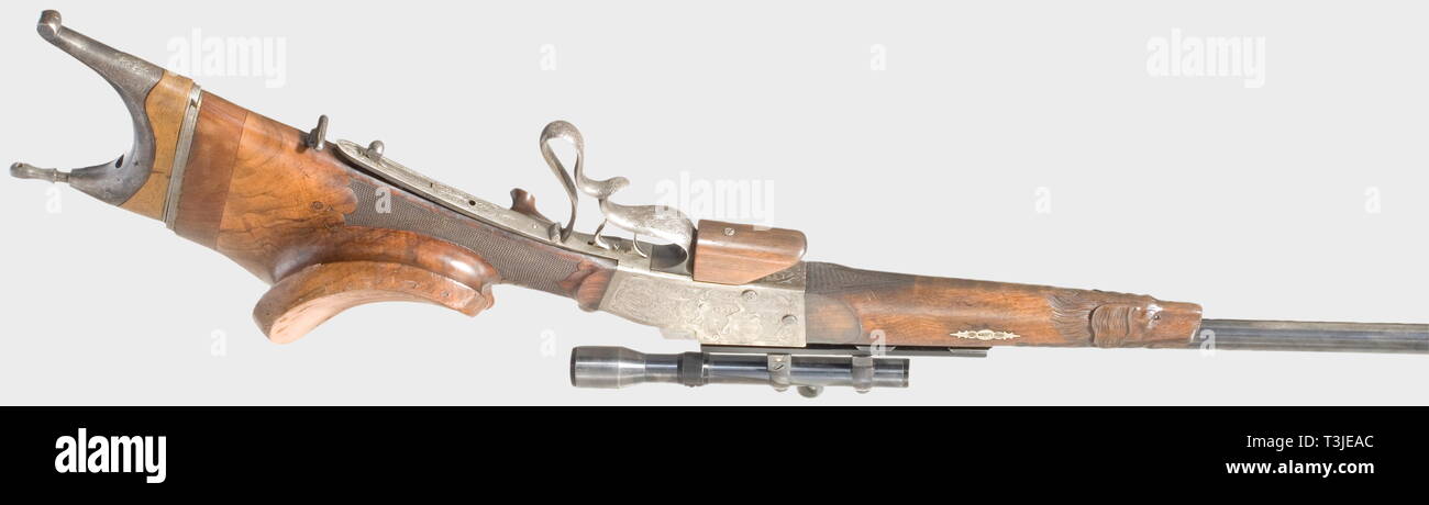 Civil long arms, modern systems, full stock rifle System Aydt, German ...