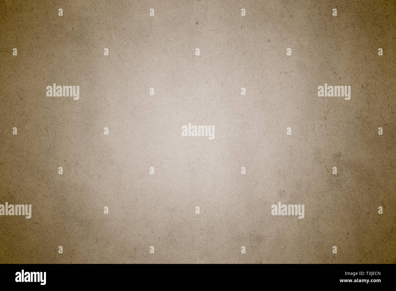 Brown colors gradient watercolor paint on old paper with grain smudge ...