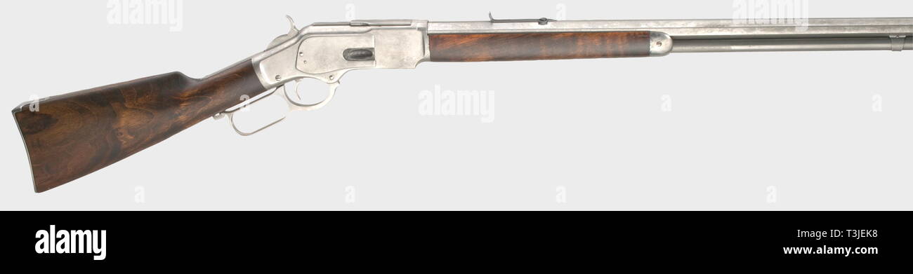 1873 winchester rifle hi-res stock photography and images - Alamy