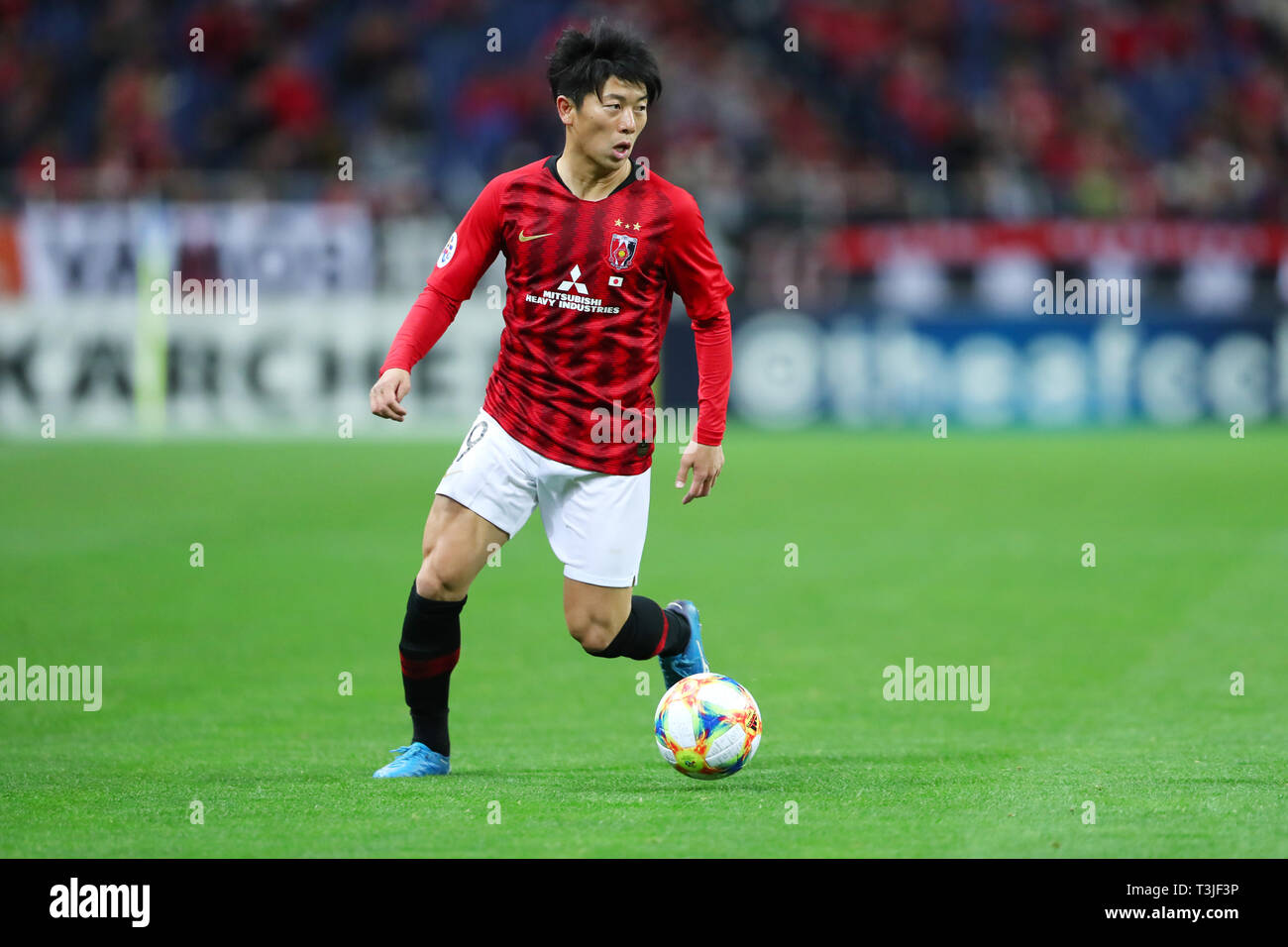 Saitama, Japan. 9th Apr, 2019. Yuki Muto (Reds) Football/Soccer : AFC ...