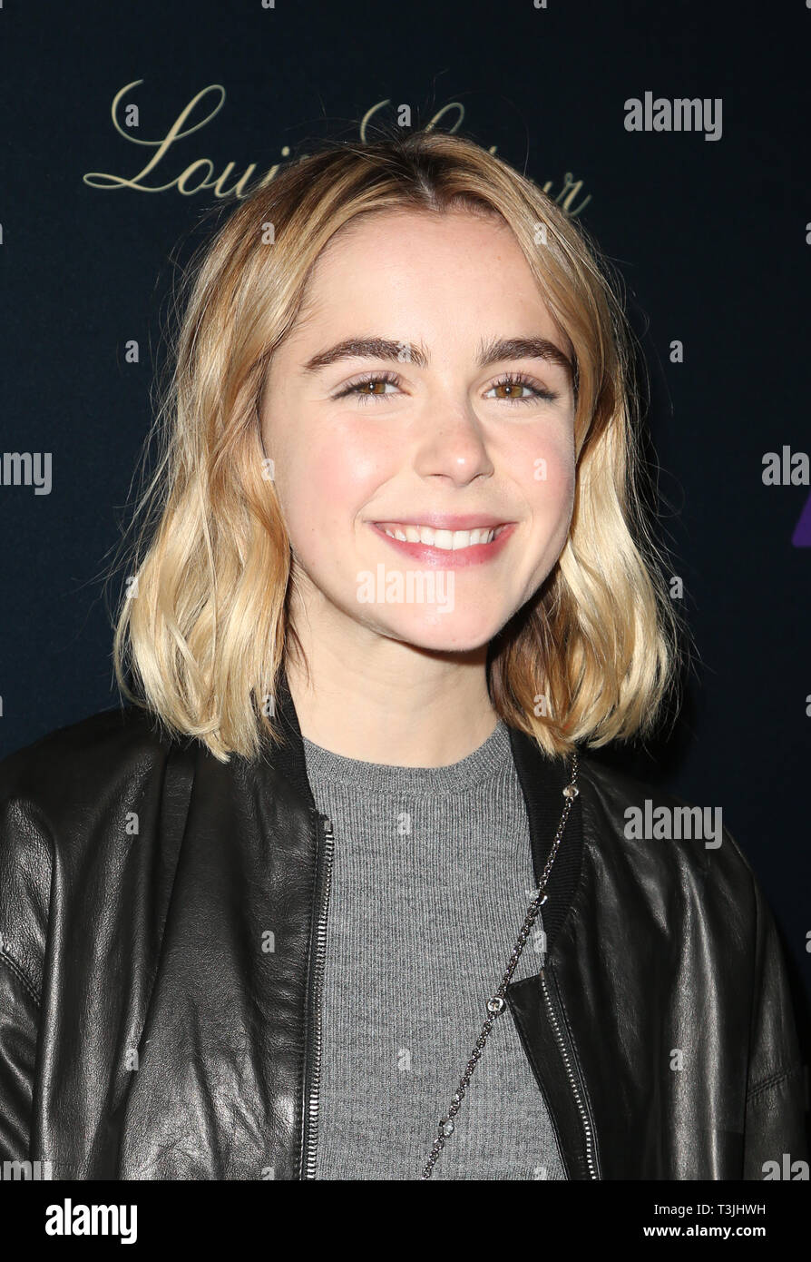 Los Angeles, Ca, USA. 9th Apr, 2019. Kiernan Shipka, at Los Angeles ...