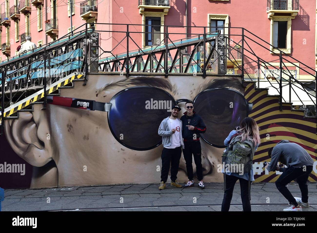 Artkademy has created the mural of the Nicholas Sinclair model on the ...