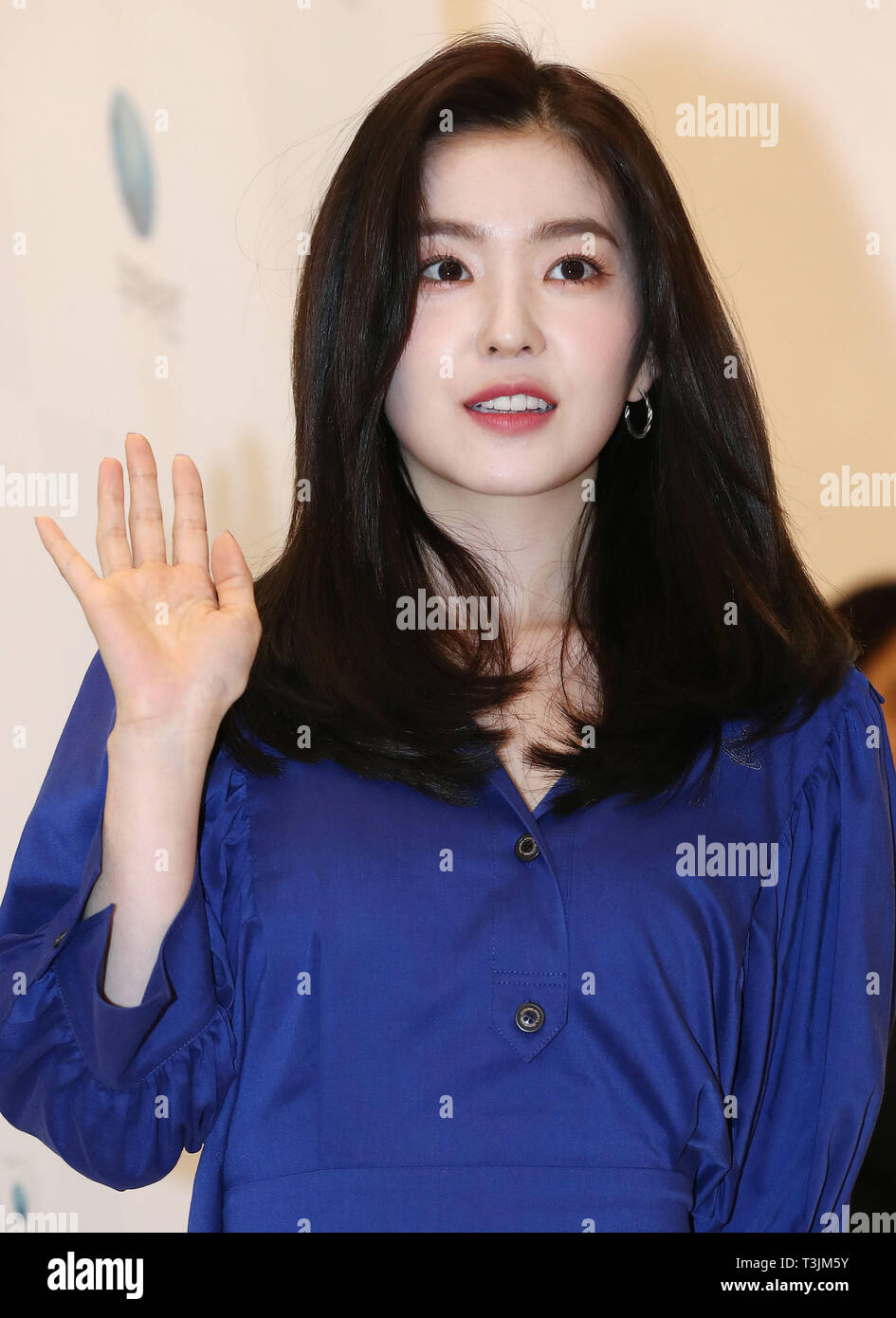 10th Apr, 2019. S. Korean singer Irene Irene, a member of South Korean ...