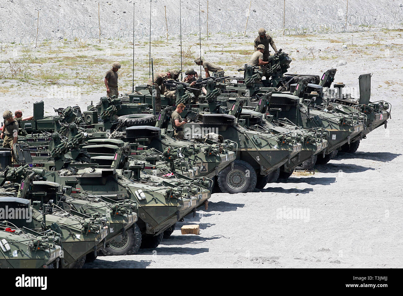 Balikatan, Tarlac Province, Philippines. 10th Apr, 2019. U.S. Marines ...