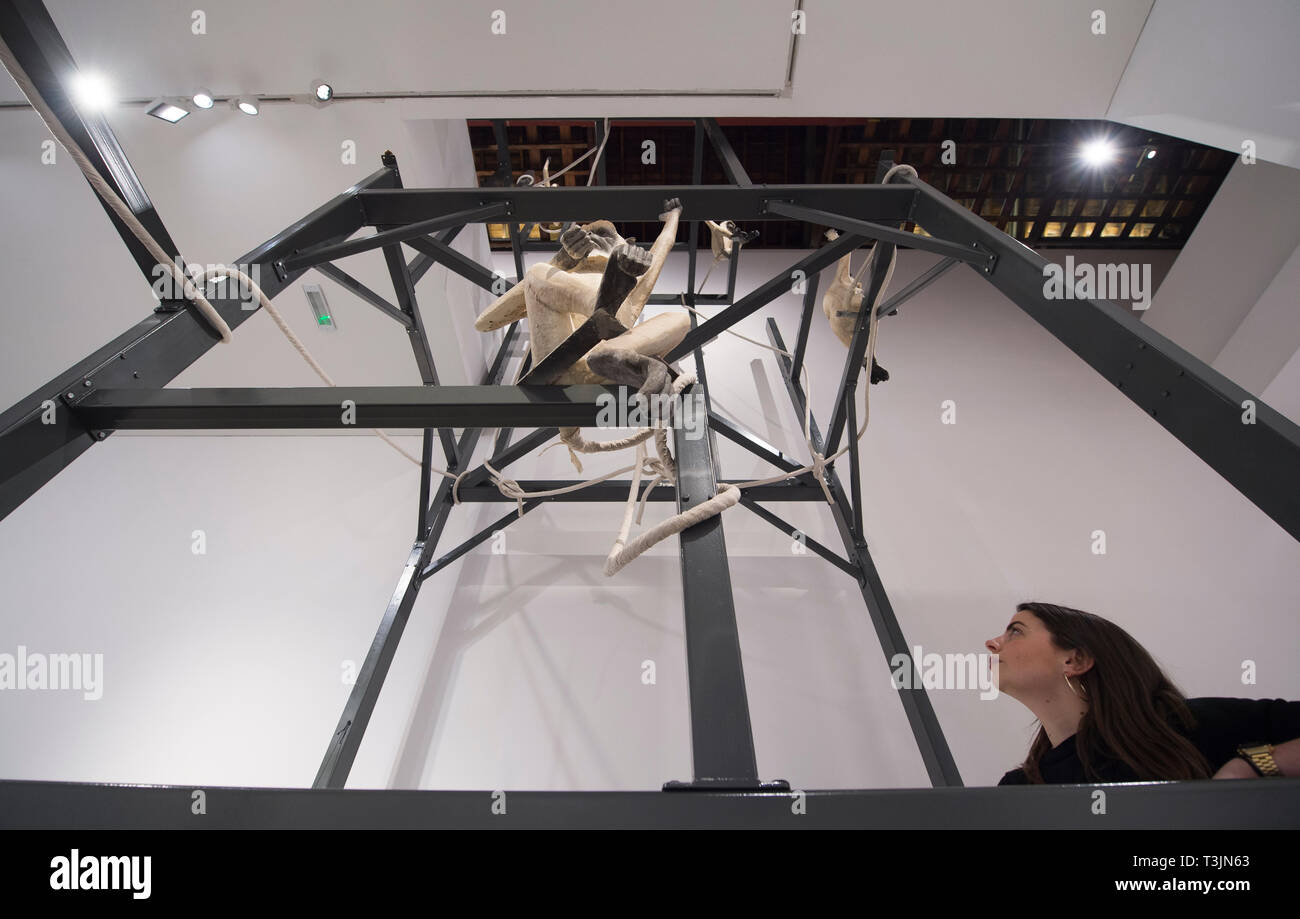 London, UK. 10th April, 2019. Tamasha, 2013, an installation of larger ...