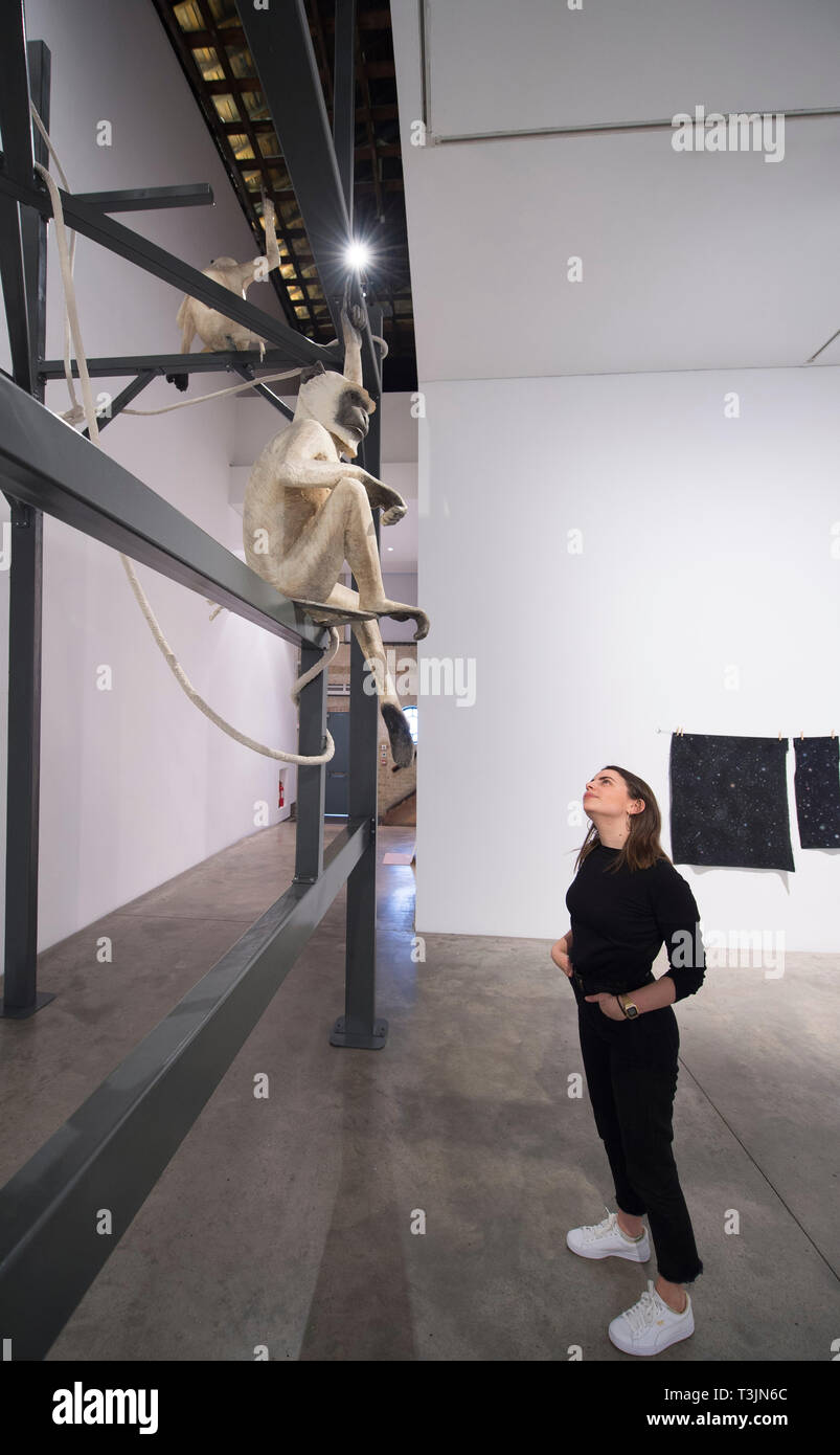 London, UK. 10th April, 2019. Tamasha, 2013, an installation of larger ...