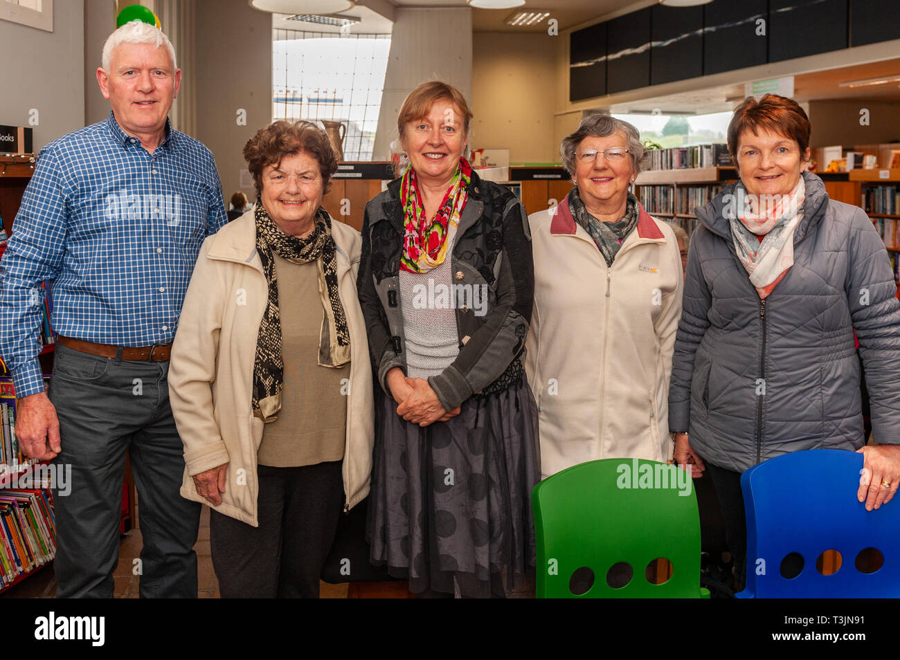 Bantry, West Cork, Ireland. 10th Apr, 2019. Novelist Breda Joy was in ...