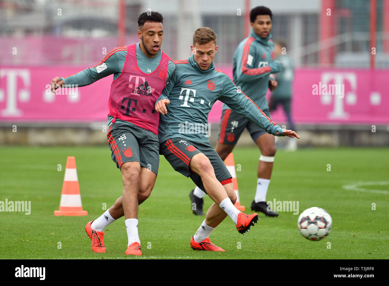Munich, Germany. 10th Apr, 2019. Corentin TOLISSO (FC Bayern Munich ...