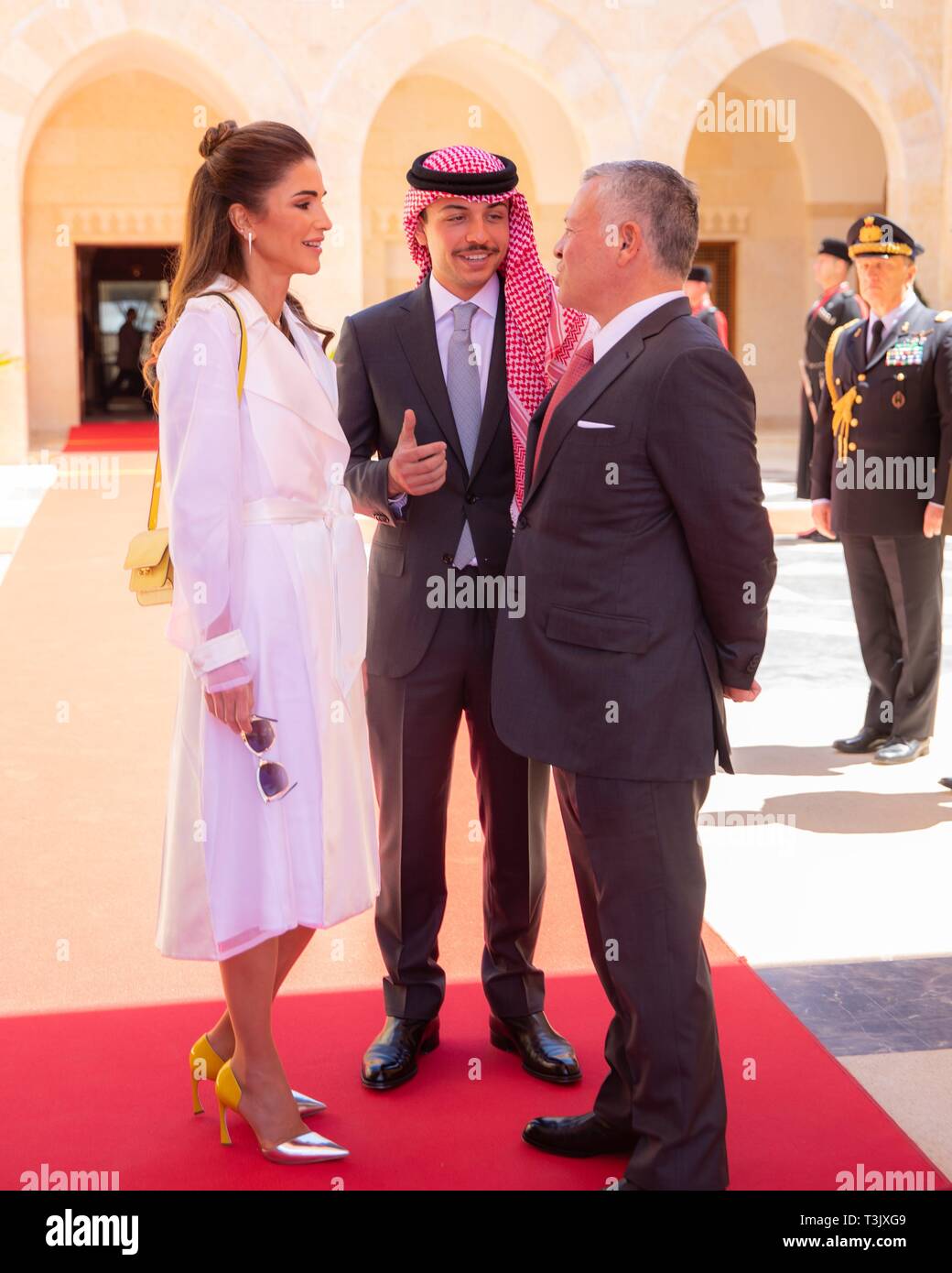 Crown prince al hussein bin abdullah ii hi-res stock photography and ...