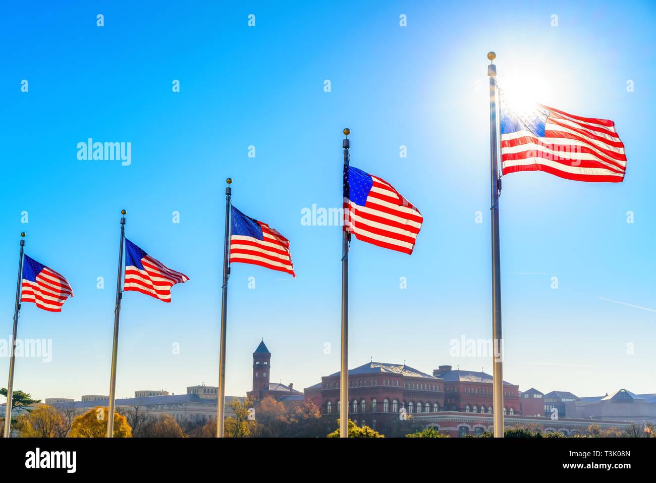 Flags of the United States Stock Photo - Alamy