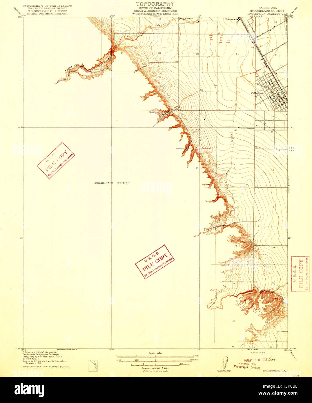 Patterson map High Resolution Stock Photography and Images - Alamy