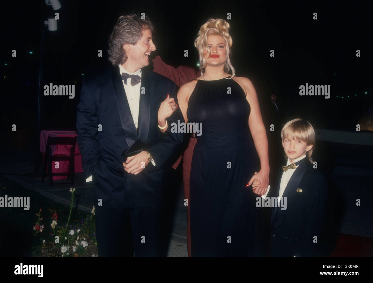 Hollywood, California, USA 16th March, 1994 (L-R) John Linderman ...