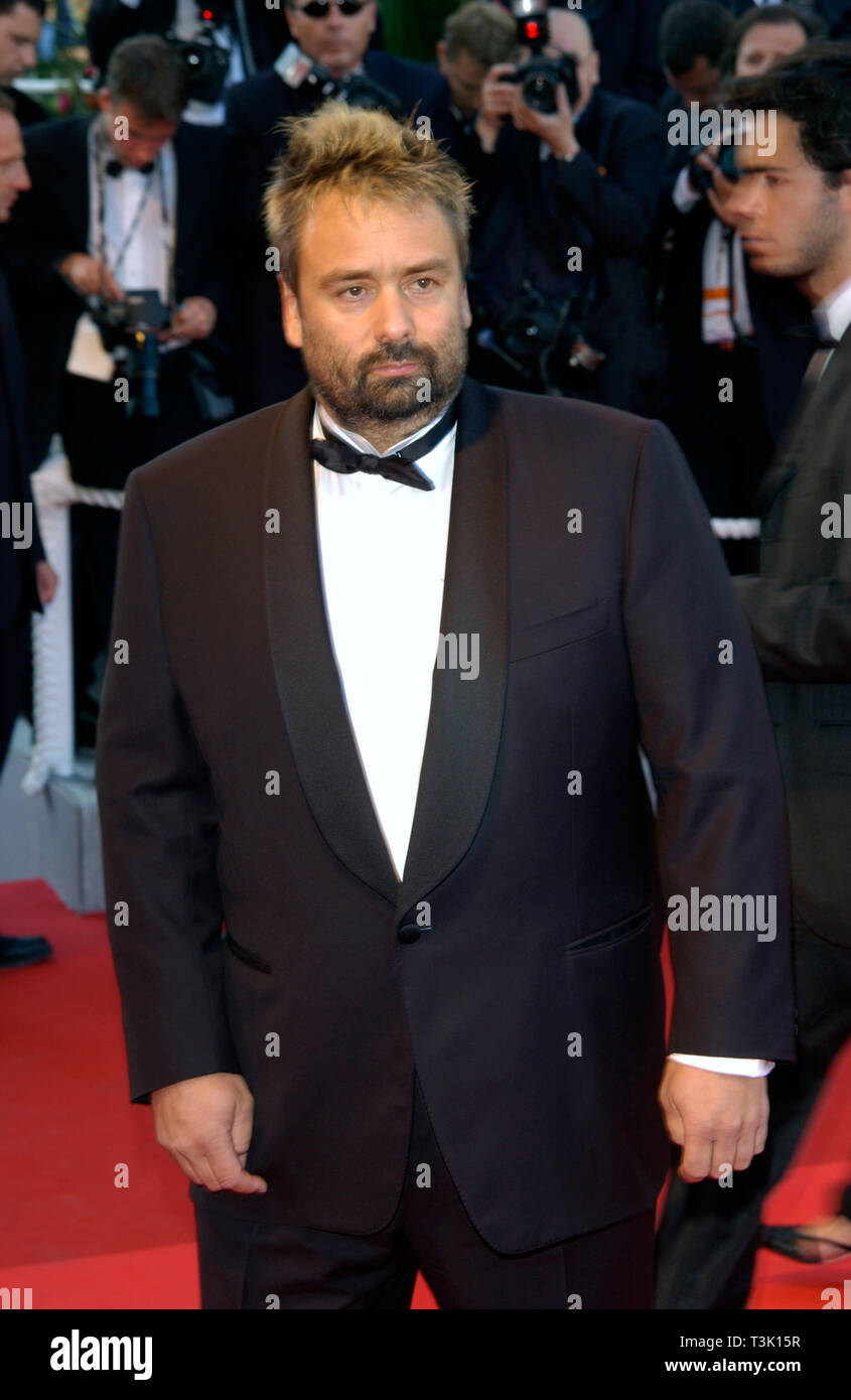 CANNES, FRANCE. May 15, 2002: Director LUC BESSON at the screening of ...