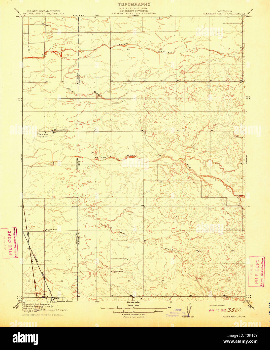 Map of pleasant grove hi-res stock photography and images - Alamy