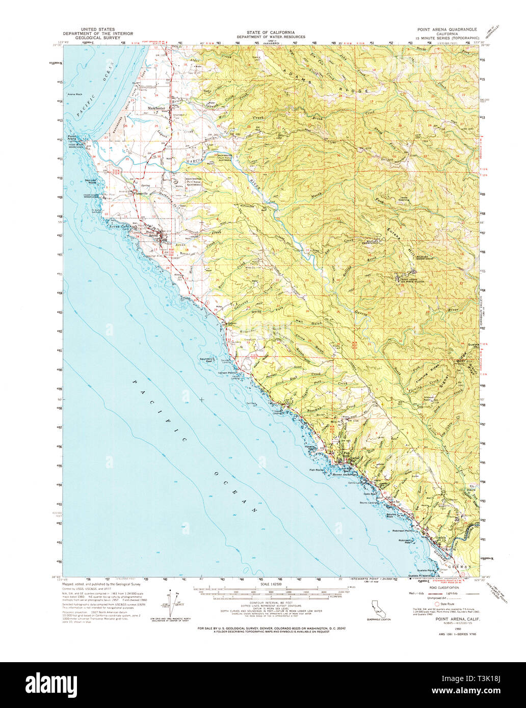 Point arena california Cut Out Stock Images & Pictures - Alamy